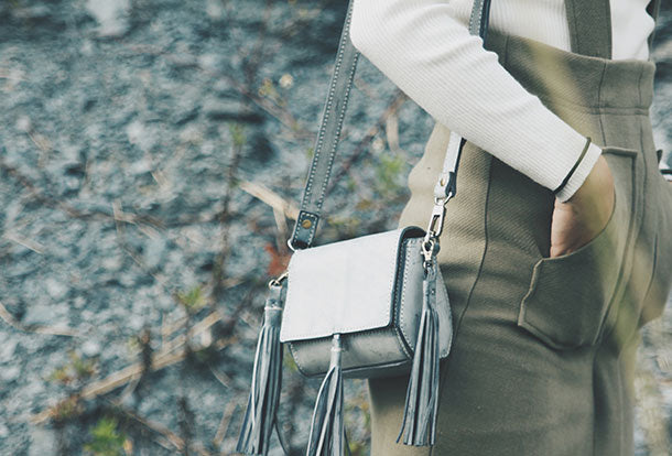 Handmade leather pur phone bag shoulder bag cossbody bag purse women