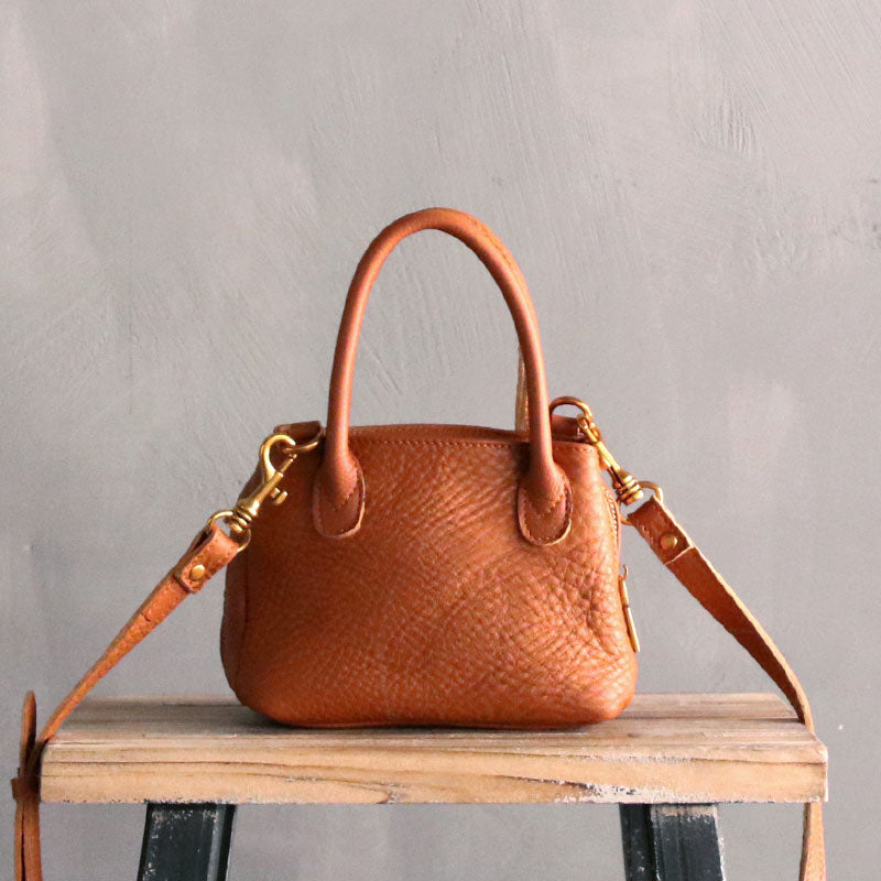 Small LEATHER WOMENs Handbag Mini Vintage Shoulder Purses FOR WOMEN ...