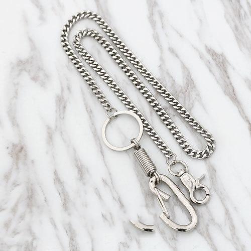 Fashion Men's Women's Self Defense Long Hip Hop Pants Chain Biker Wall