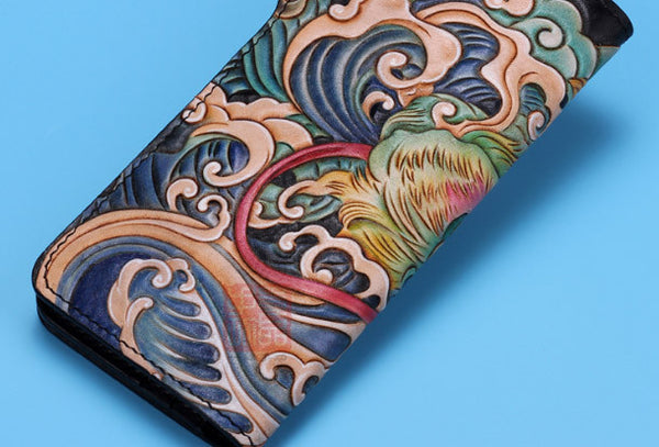 Handmade_leather_LOL_League-of-legends_Tryndamere__tooled_short_wallet ...